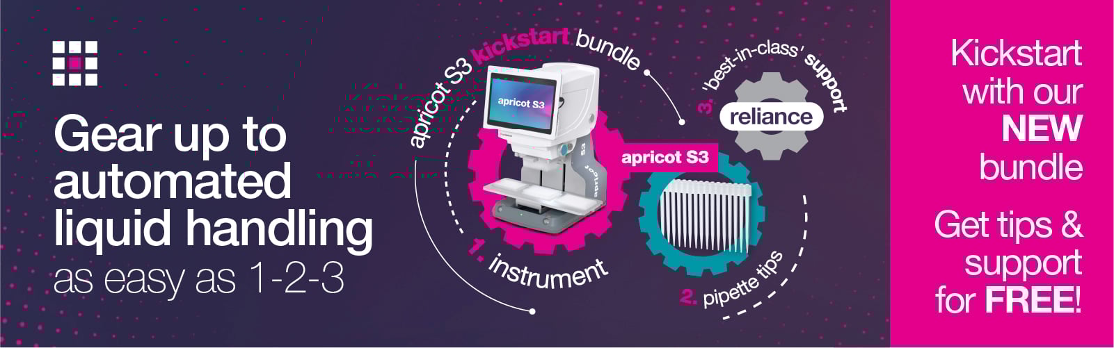 apricot S3 KickStarter bundle | SPT Labtech